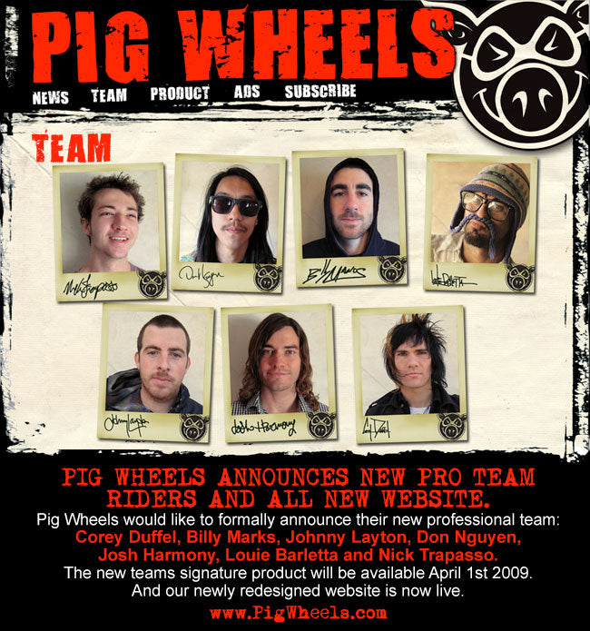 Pig Wheels
