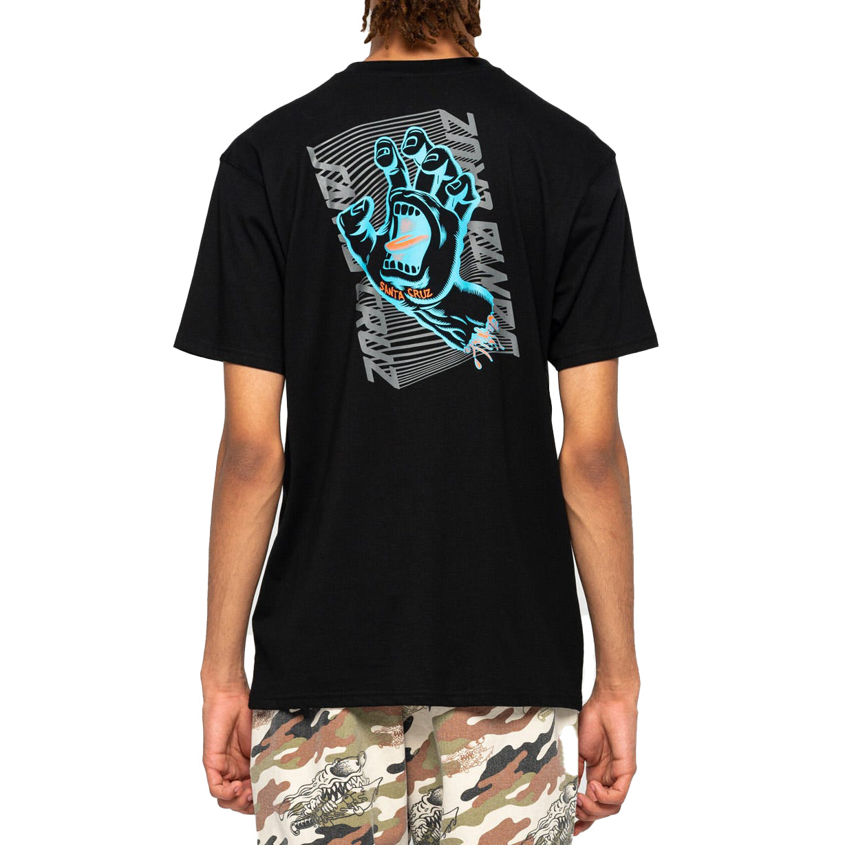 Split Strip Hand T-Shirt